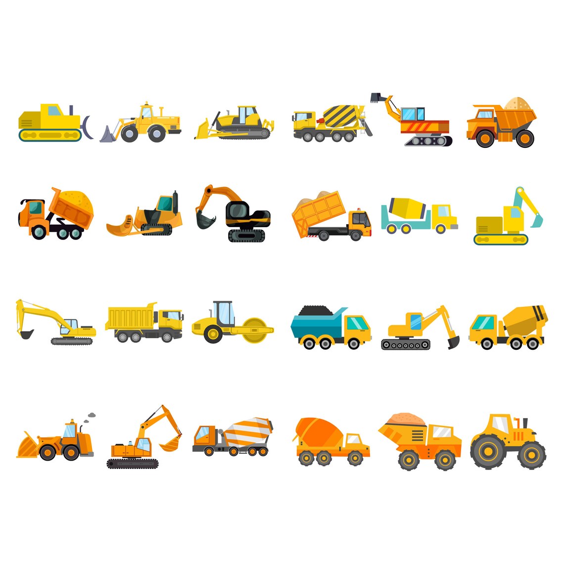 Construction Truck Svg Bundles, Construction Svg Bundles, Construction ...