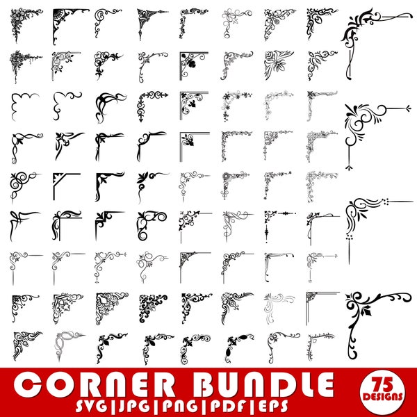 Corner Wall Decal - Etsy