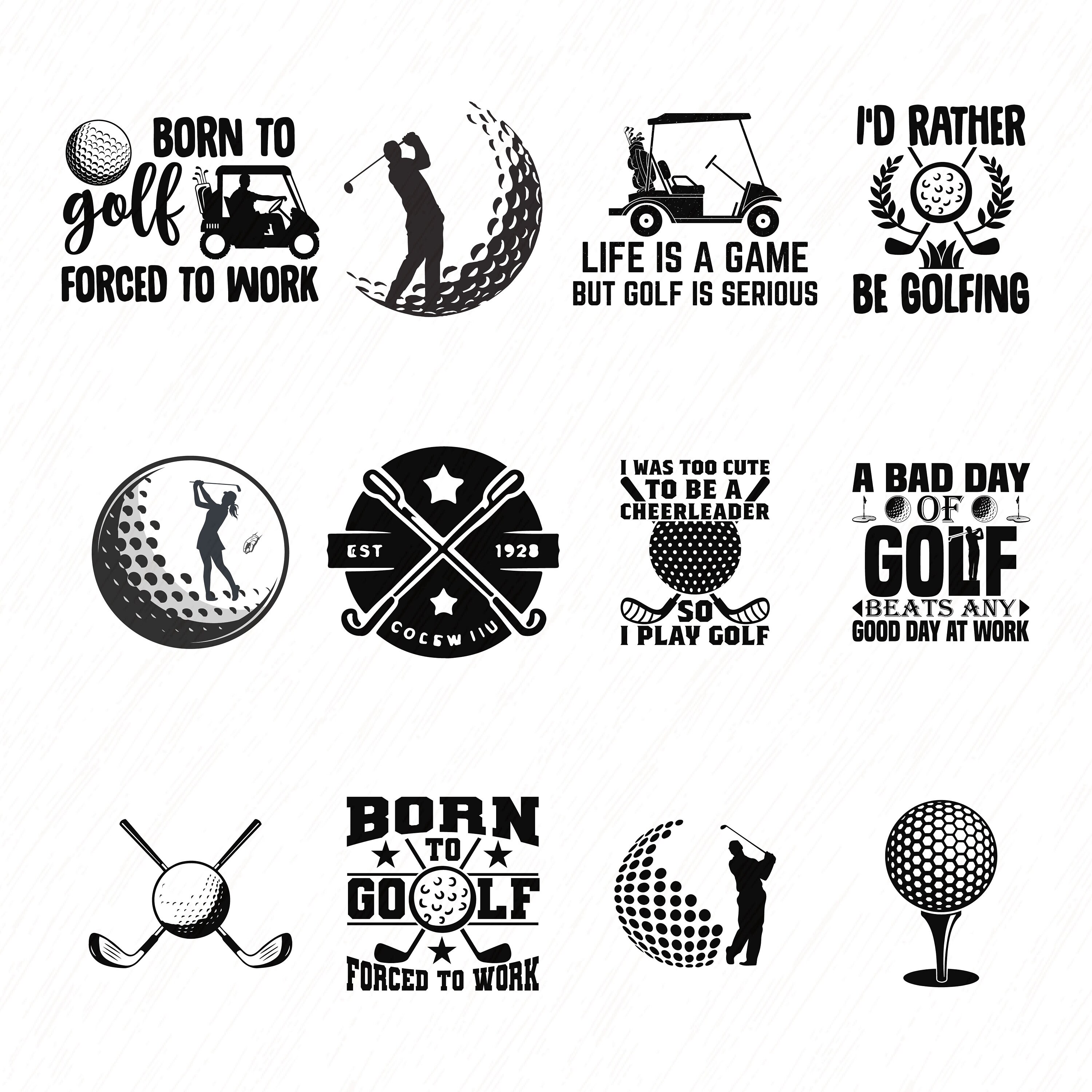 Golf Svg Bundles, Golf Svg , Split Monogram Svg, Golf Name Frame, Golf ...