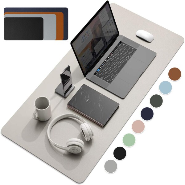 Grey Desk Mat - Etsy