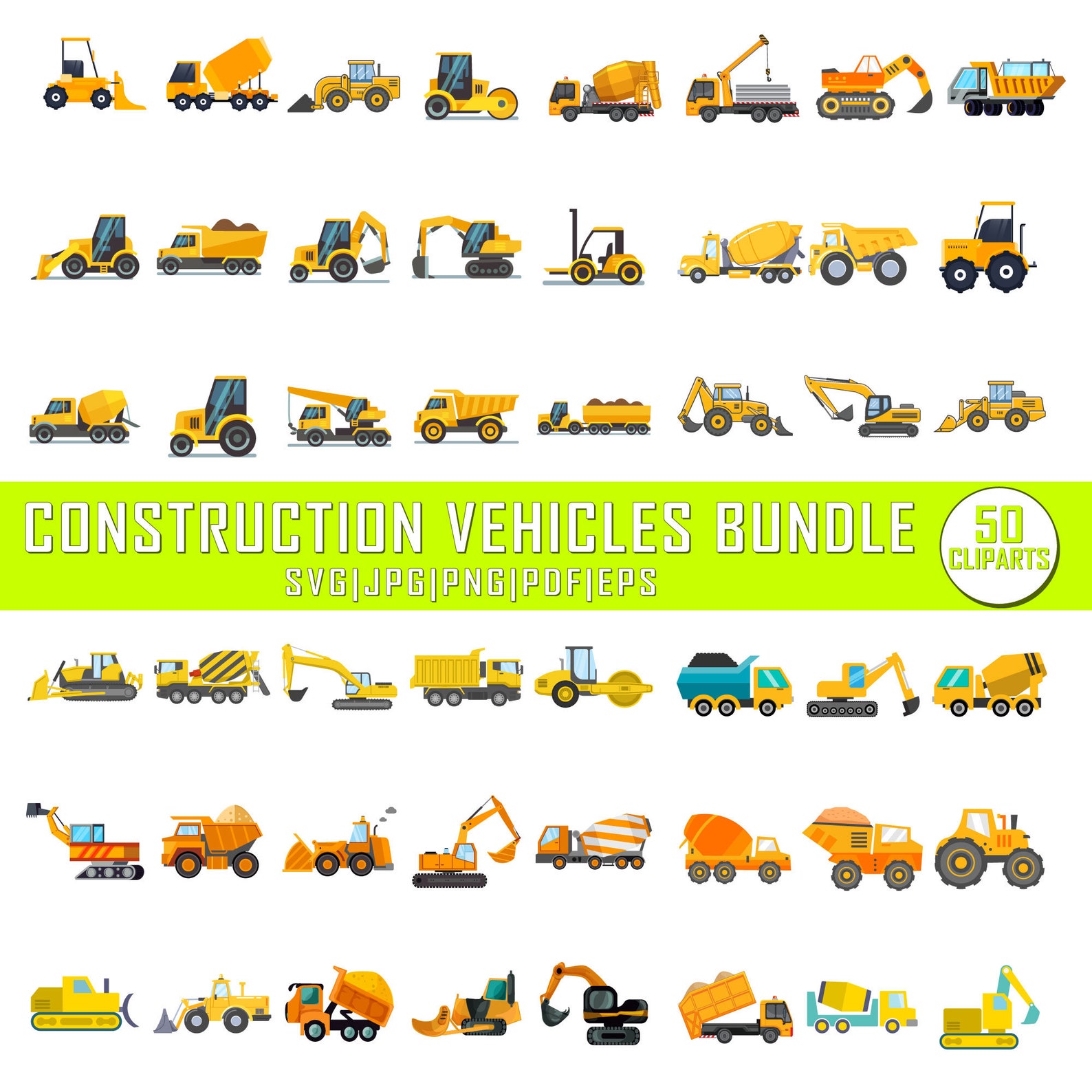 Construction Truck Svg Bundles, Construction Svg Bundles, Construction ...