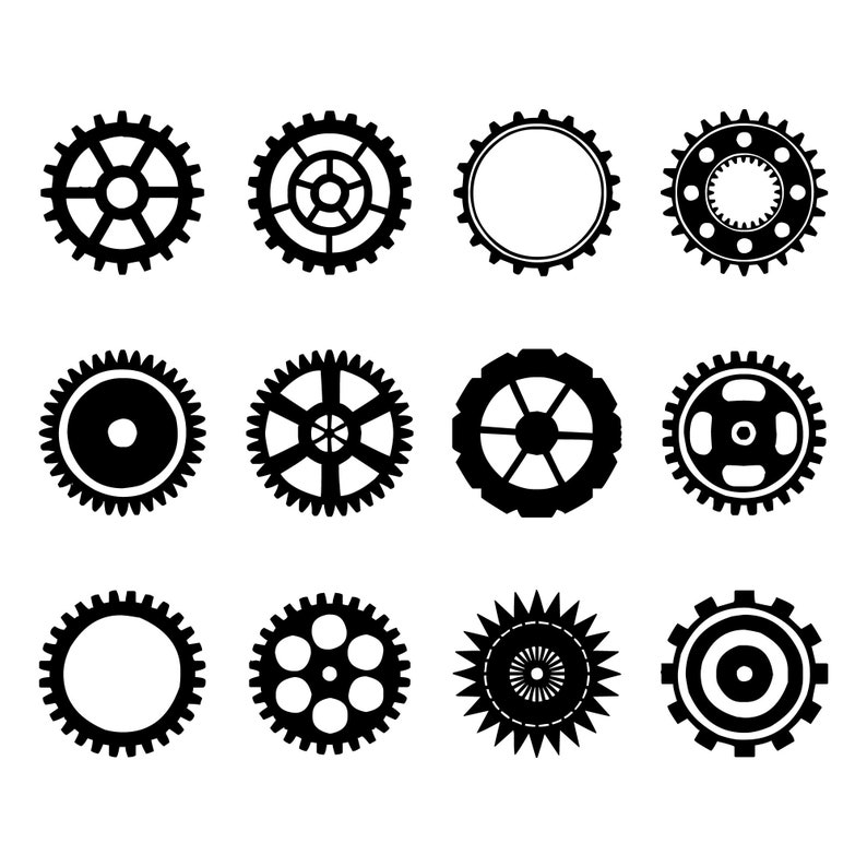 Gears Svg, Gears Clipart, Gears PNG, Gears Images, Car Gear Svg, Gear ...
