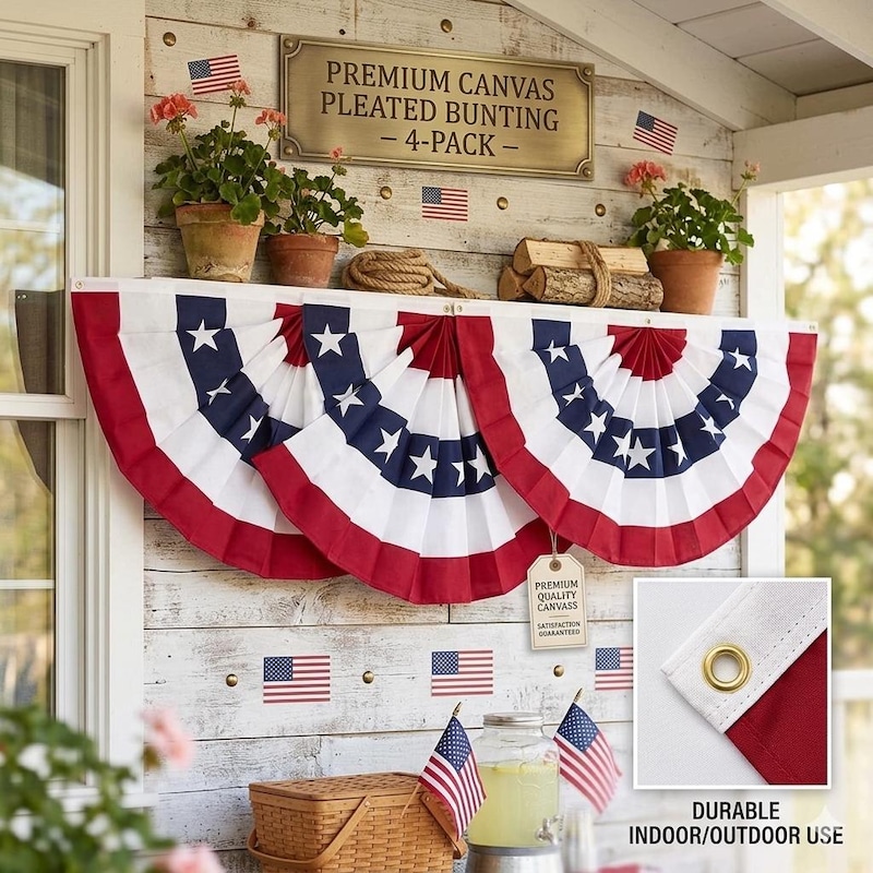 Bunting Banner Patriotic - Etsy