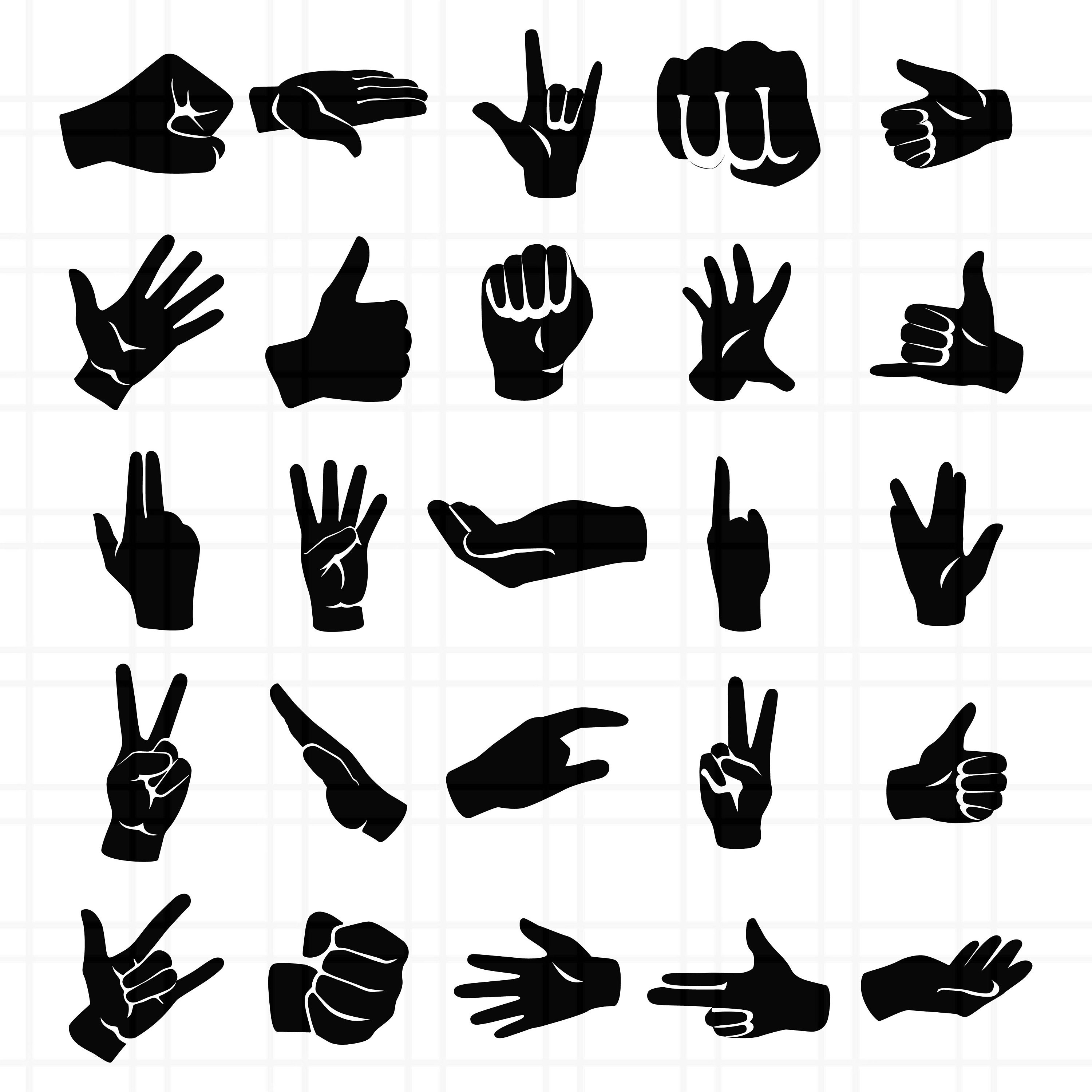 Hand Sign Svg, Hand Svg Clipart, Hand PNG, Hand Images, Winning Hand ...