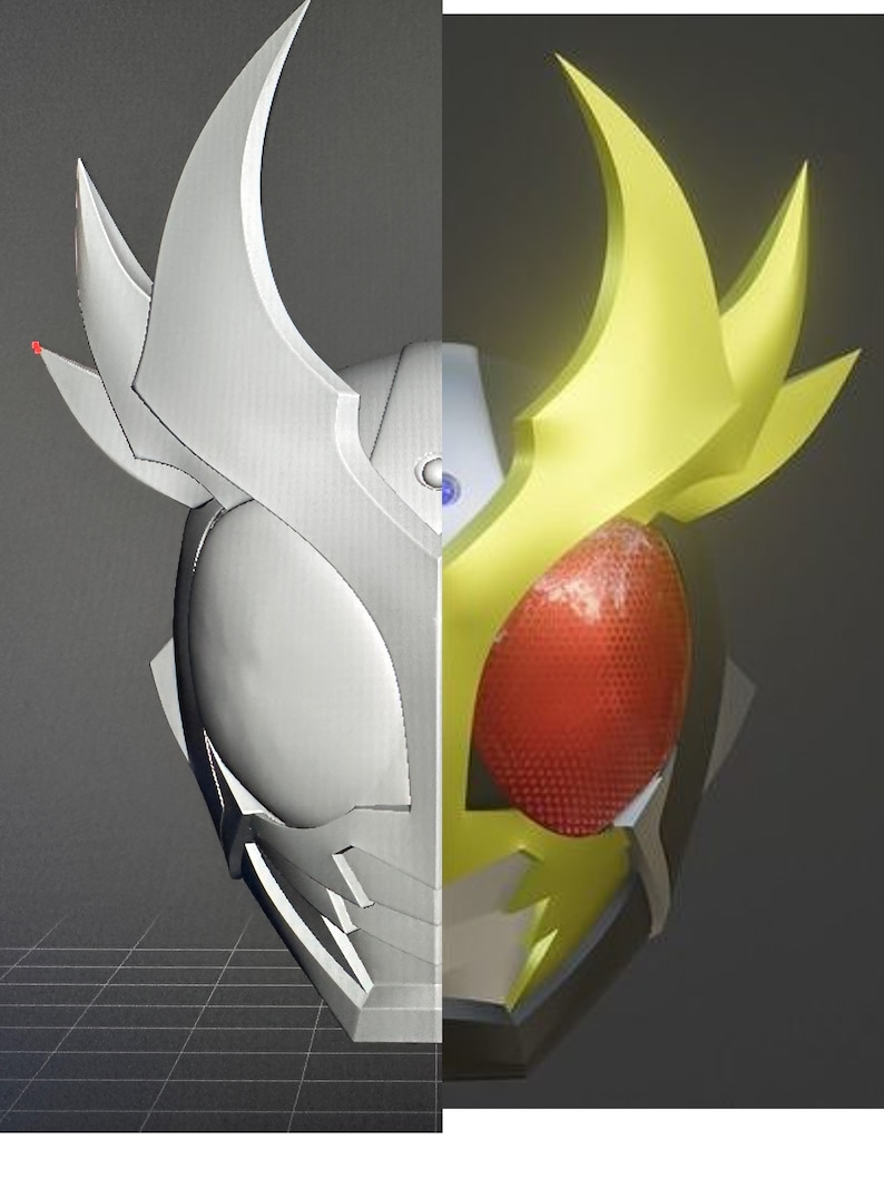 Kamen Rider Agito 3d Print STL Files - Etsy