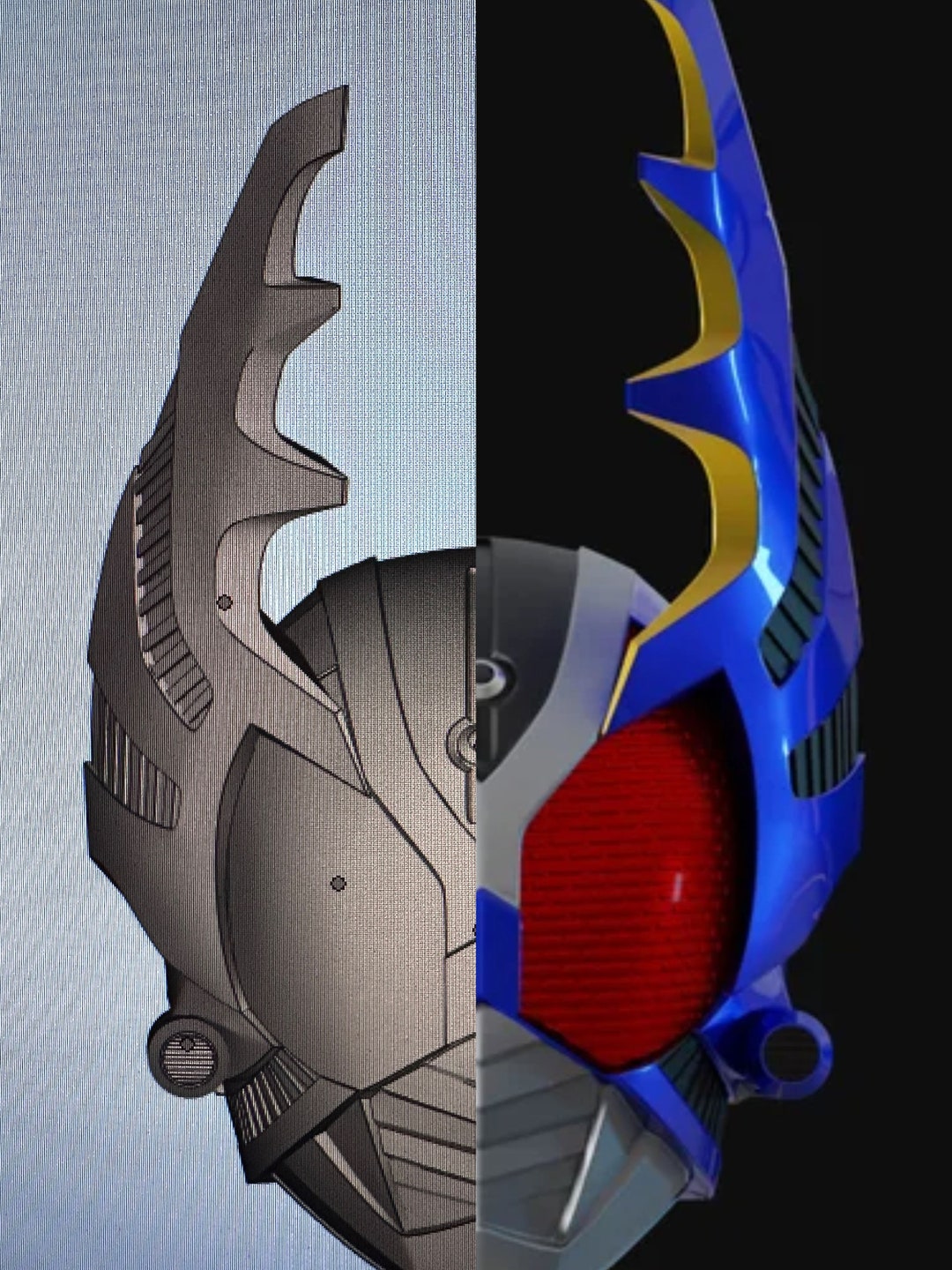 Kamen Rider Gattack 3d Print STL Files - Etsy