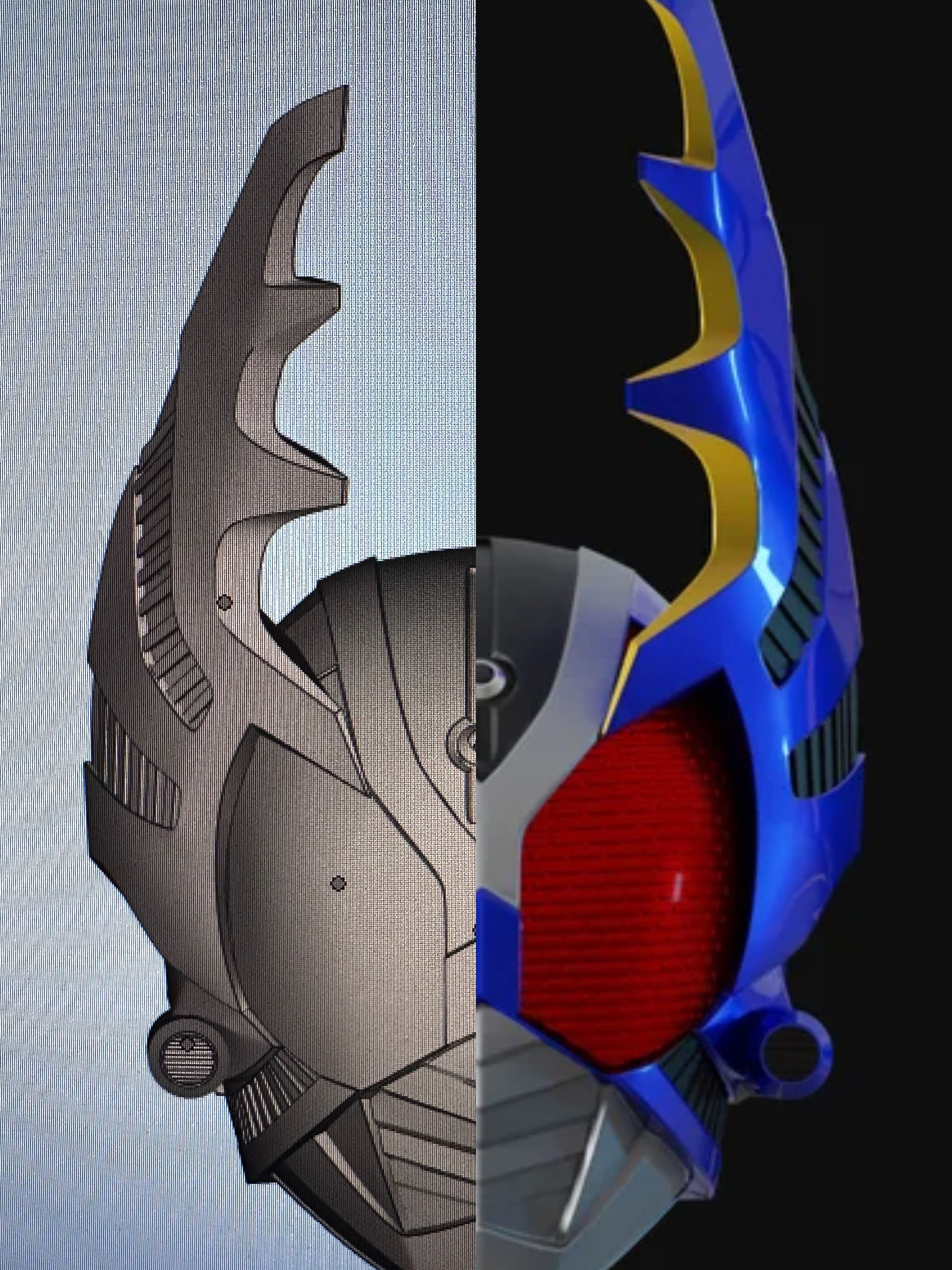 Kamen Rider Gattack 3d Print STL Files - Etsy