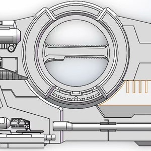 Kamen Rider 555 Weapons SB-555T Faiz Blaster Moveable Part STL Files ...