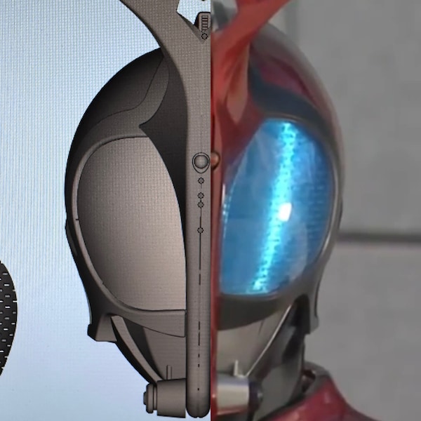 Kamen Rider Stl - Etsy