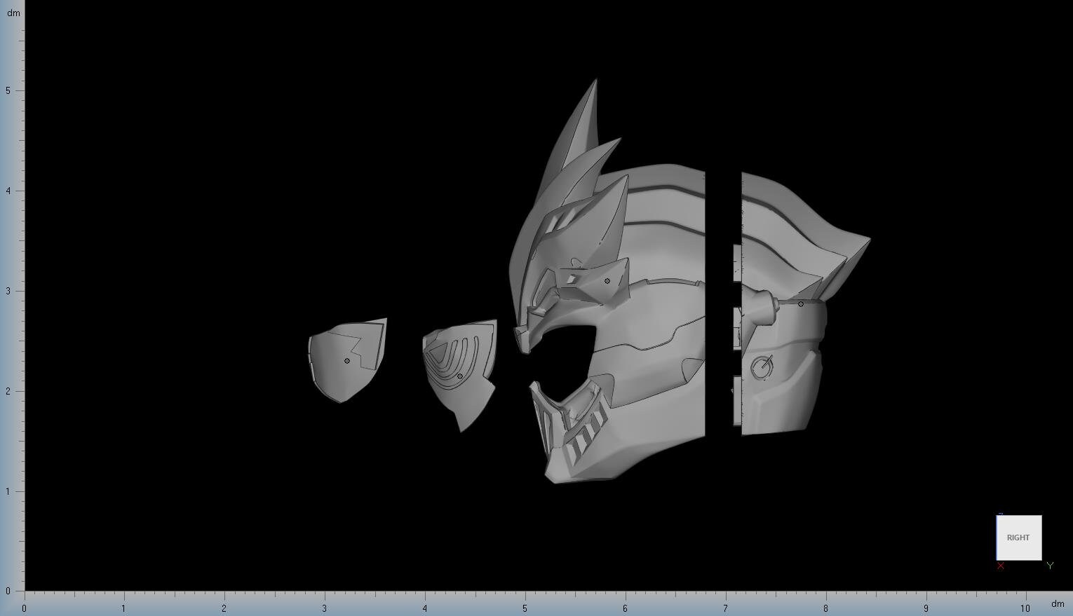 Kamen Rider Dangerous Zombie 3D STL Files - Etsy