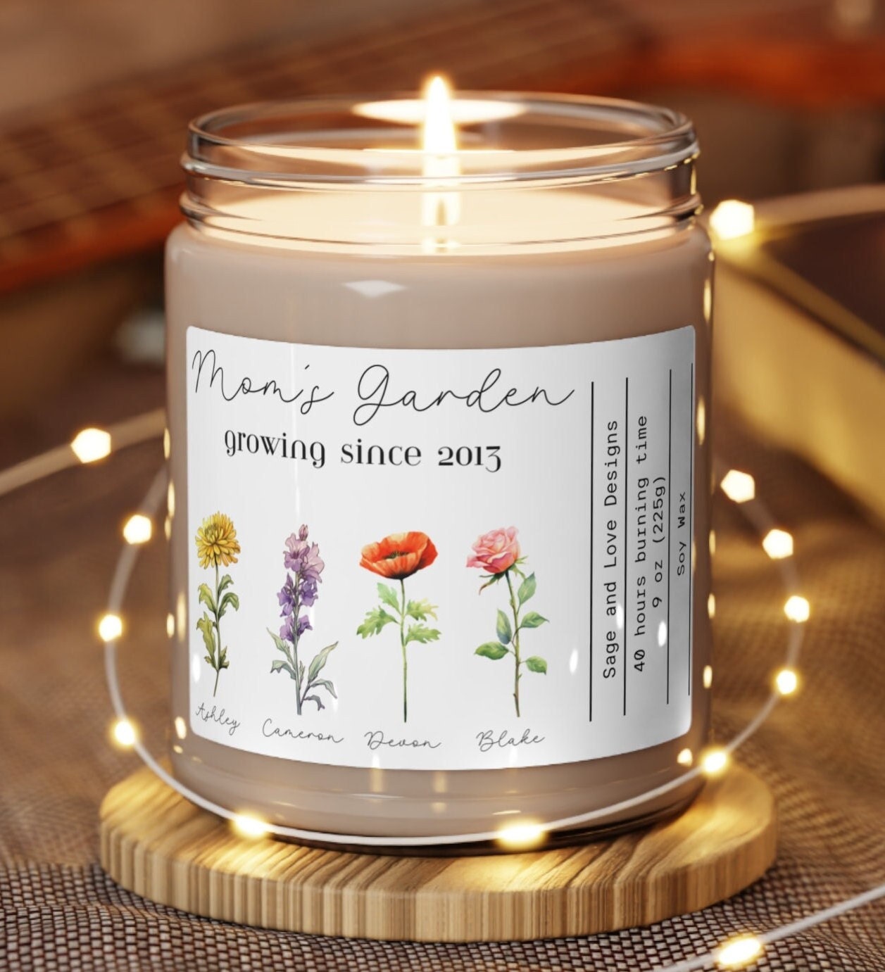 Candles for the garden store