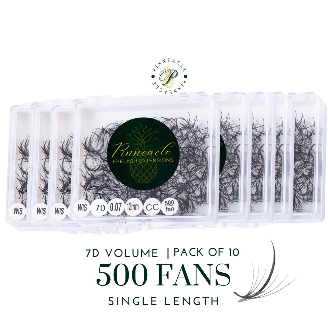 Pack of 10 - Wispy 7D Volume - Handmade Volume Fans for Eyelash ...