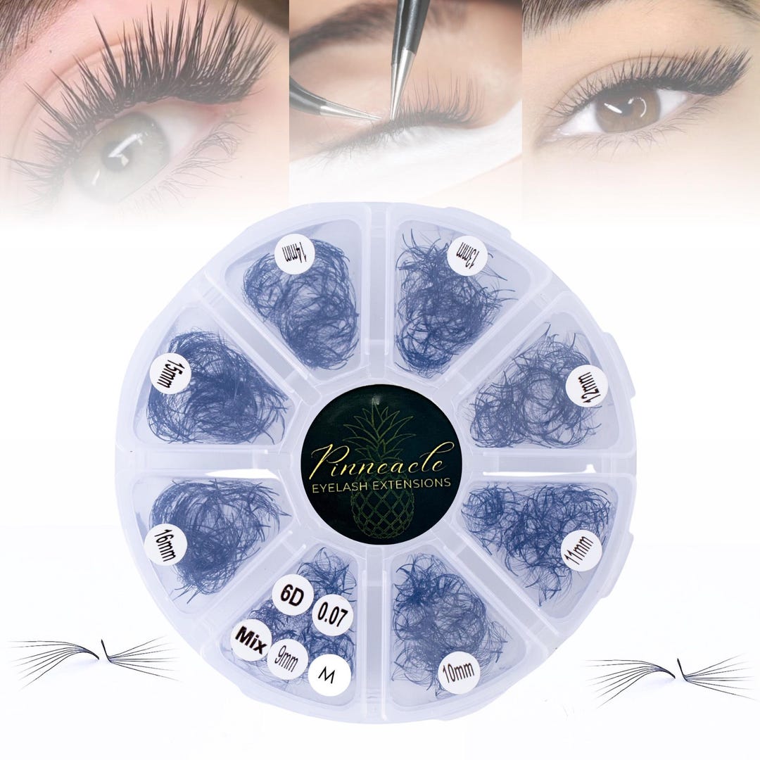 M Curl 6D Lash Extension - Promade Volume Fans Lash for Professional ...