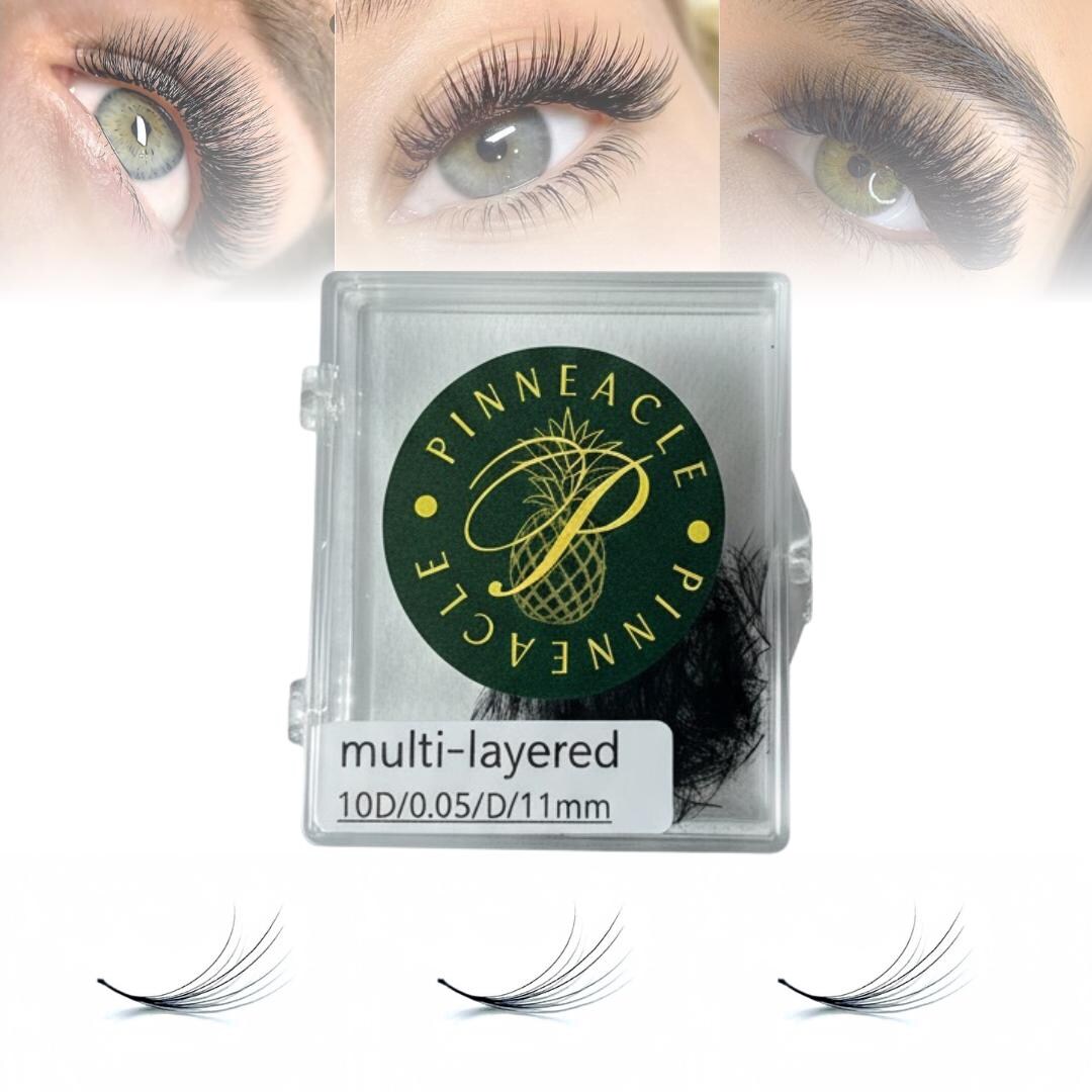 5D Double Layer Premade Volume Lash Fans | Professional Extensions - Etsy