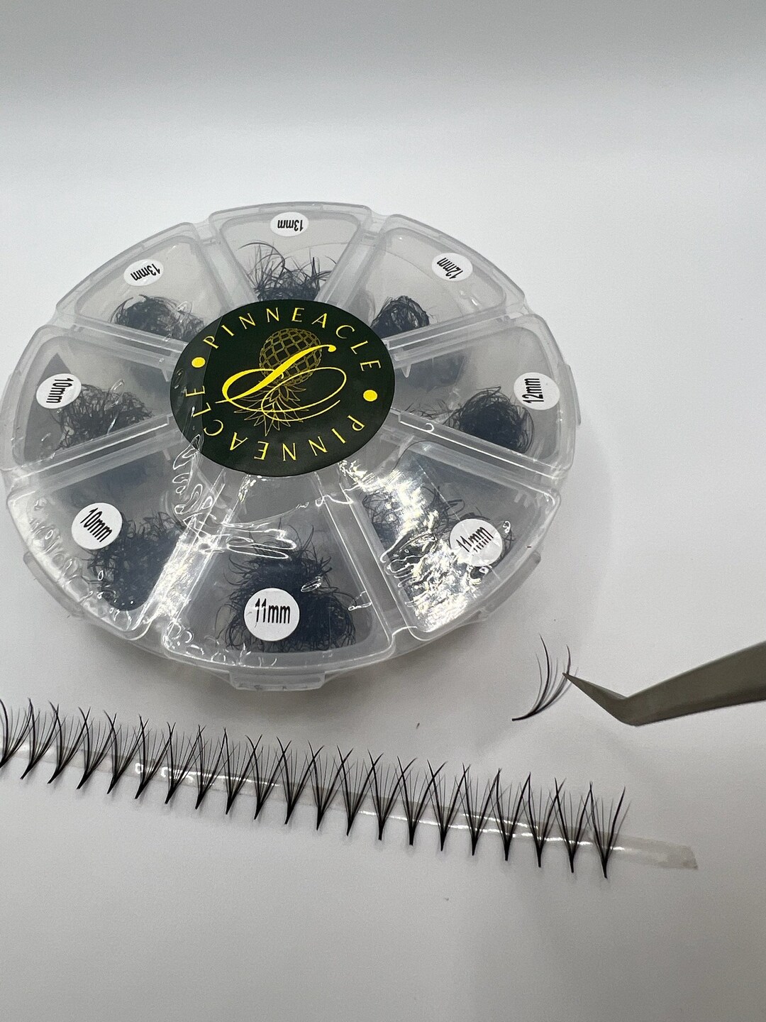 Double Spikes Wispy Premade Fans - 8 Sizes in 1 - 1200 Fans - Premade ...