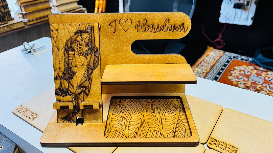 10 Eleven Phone Stand for Office Purpose Made up of Pine Mdf/handmade ...