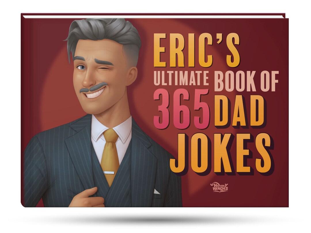 Personalized Dad Joke Book: 365 Pun-tastic Zingers - Etsy