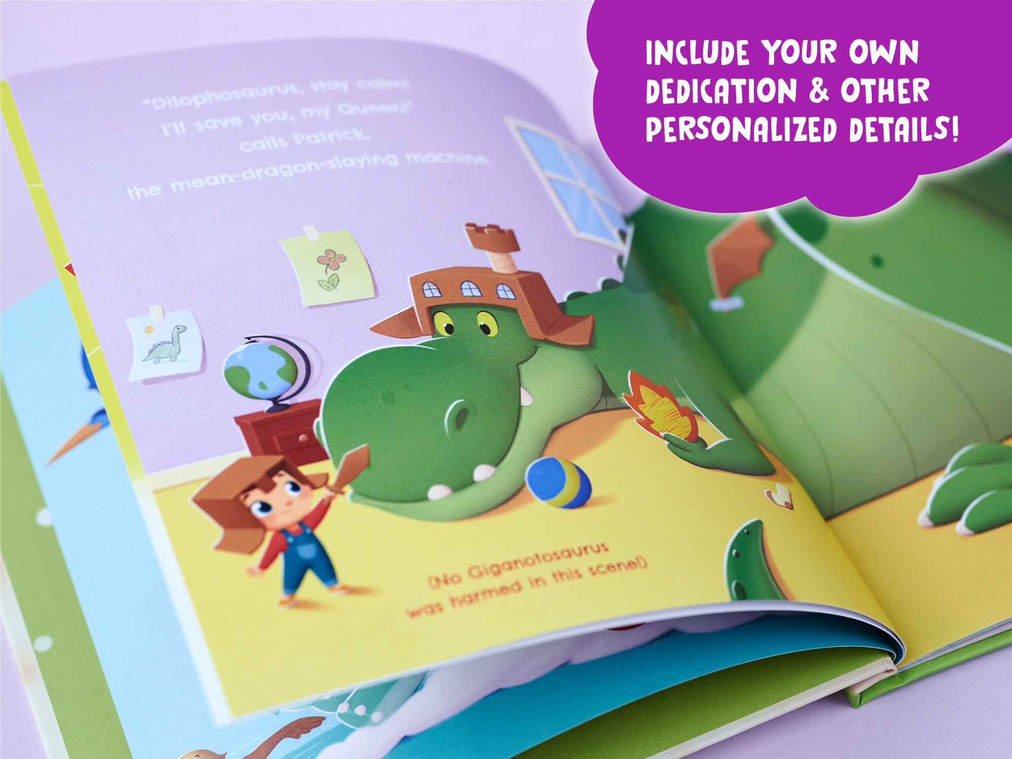 Personalized Book for Kids - Dinosaur Playdate - for Christmas, a ...