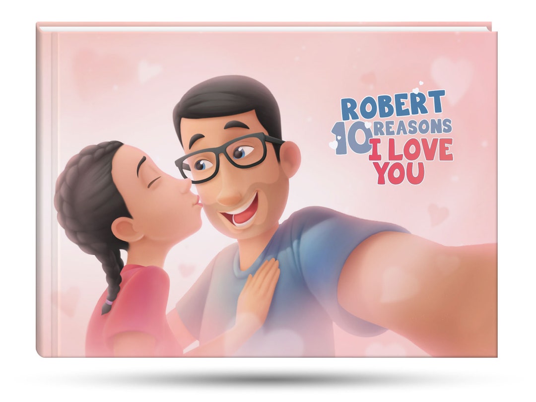 Personalized Love Book -10 Reasons Why I Love You- Perfect Christmas ...
