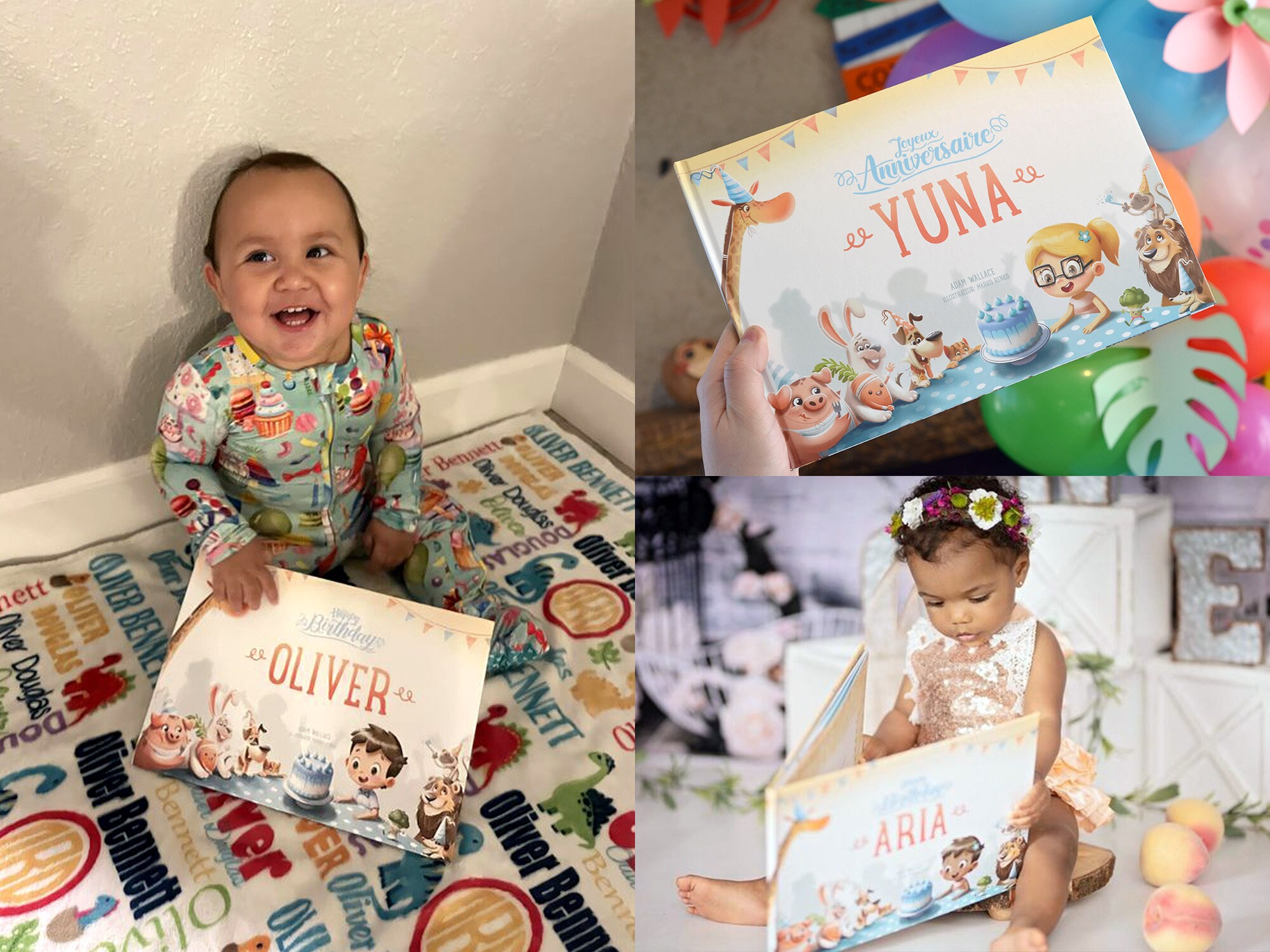 Personalized Birthday Book With Hardcover Happy Birthday the Best and ...