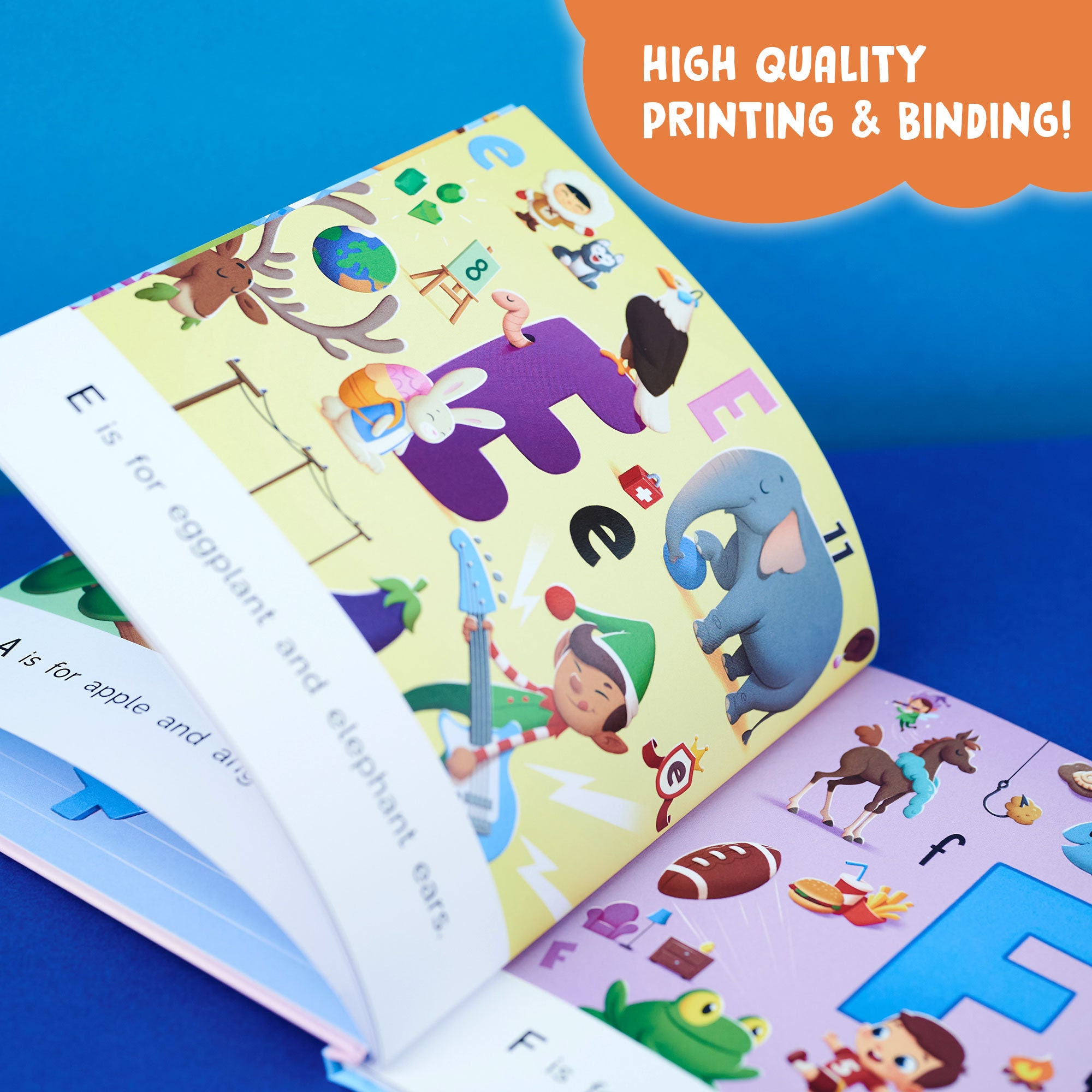 Personalized Book for Kids - ABC Book - Ideal Gift to Learn Words and ...