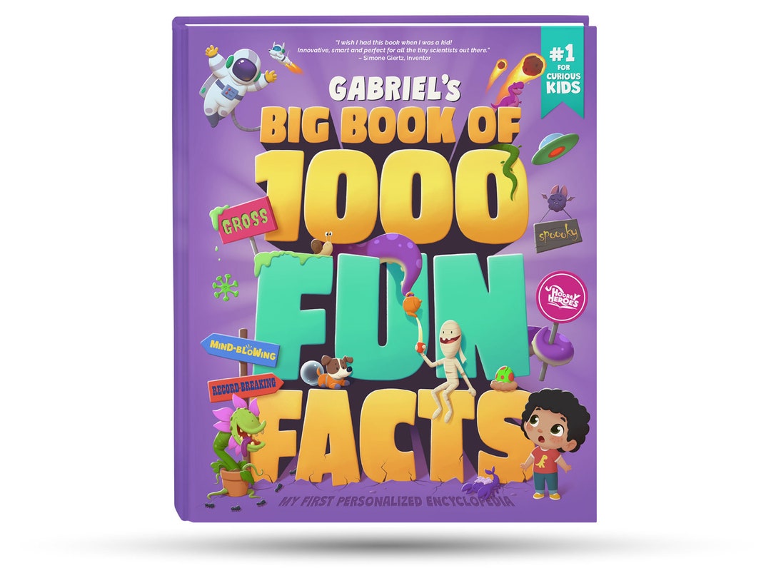 Personalized Encyclopedia - 1000 Fun Facts - the Most Educational Gift ...