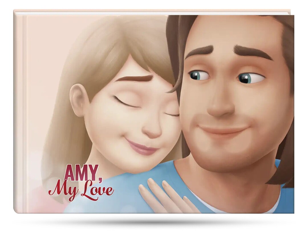 Personalized Love Book for Your Girlfriend, Wife, Partner - Lucy, My ...