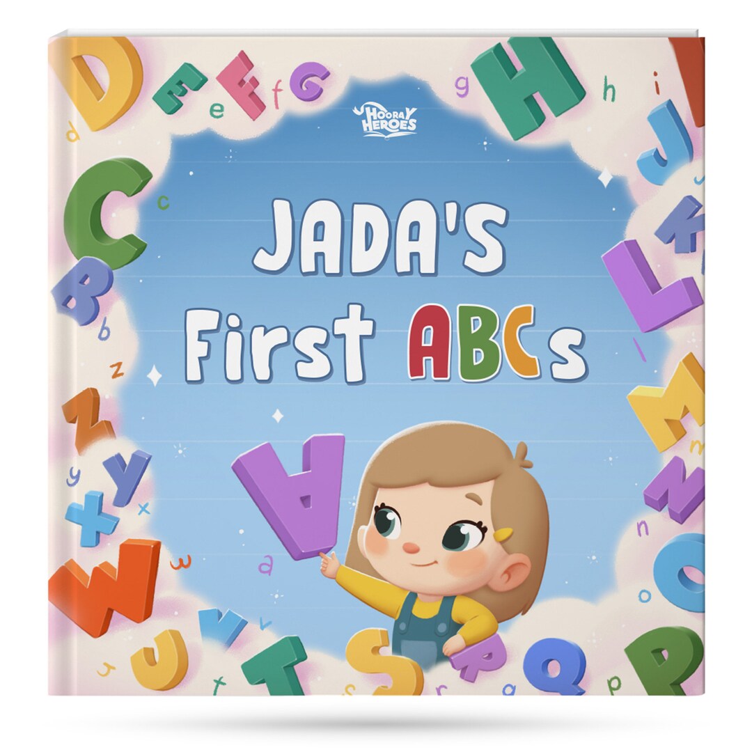 Personalized Book for Kids - ABC Book - Ideal Gift to Learn Words and ...