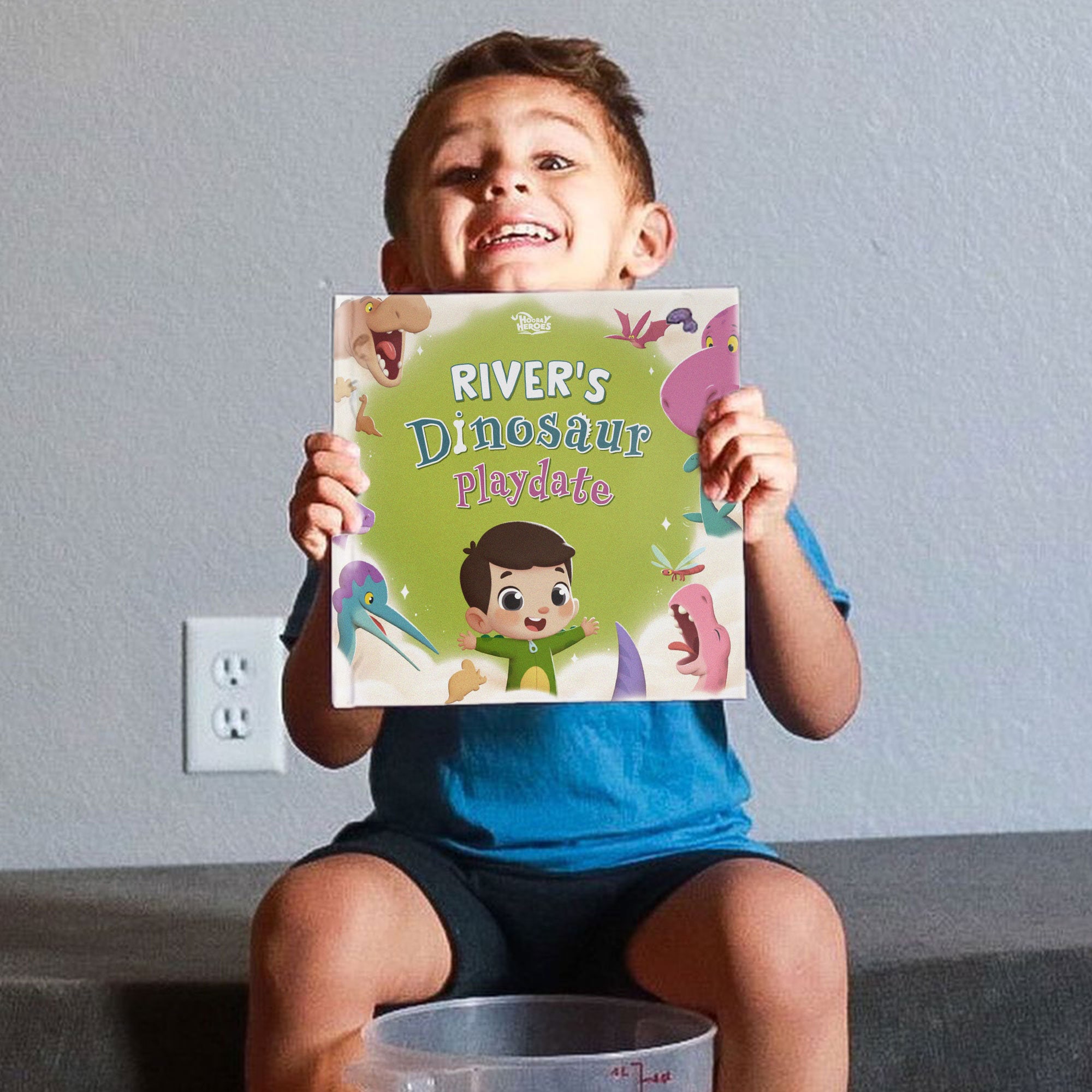 Personalized Book for Kids Dinosaur Playdate A Superb Story With Your ...