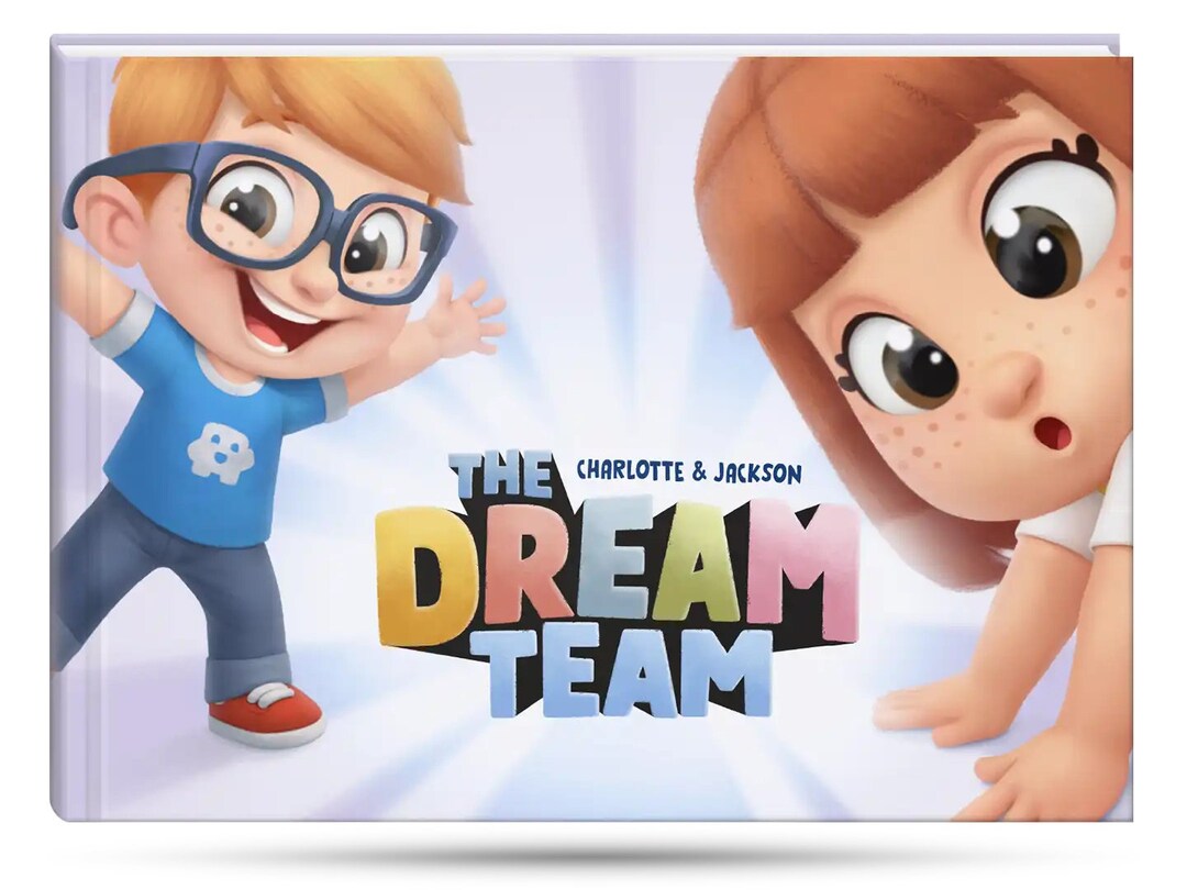 Personalized 'dream Team' Book for Siblings or Friends - 2 Brothers ...