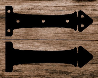 Hinge Art , Door Hinge , Barn Door Hinges , Svg Dxf Ai Jpg Cdr, Digital ...