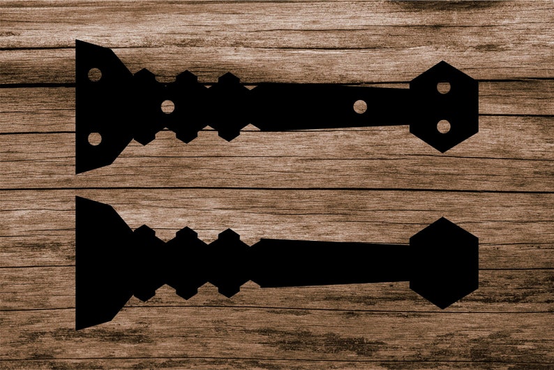 Hinge , Door Hinge , Barn Door Hinges , Svg Dxf Ai Jpg Cdr, Digital ...