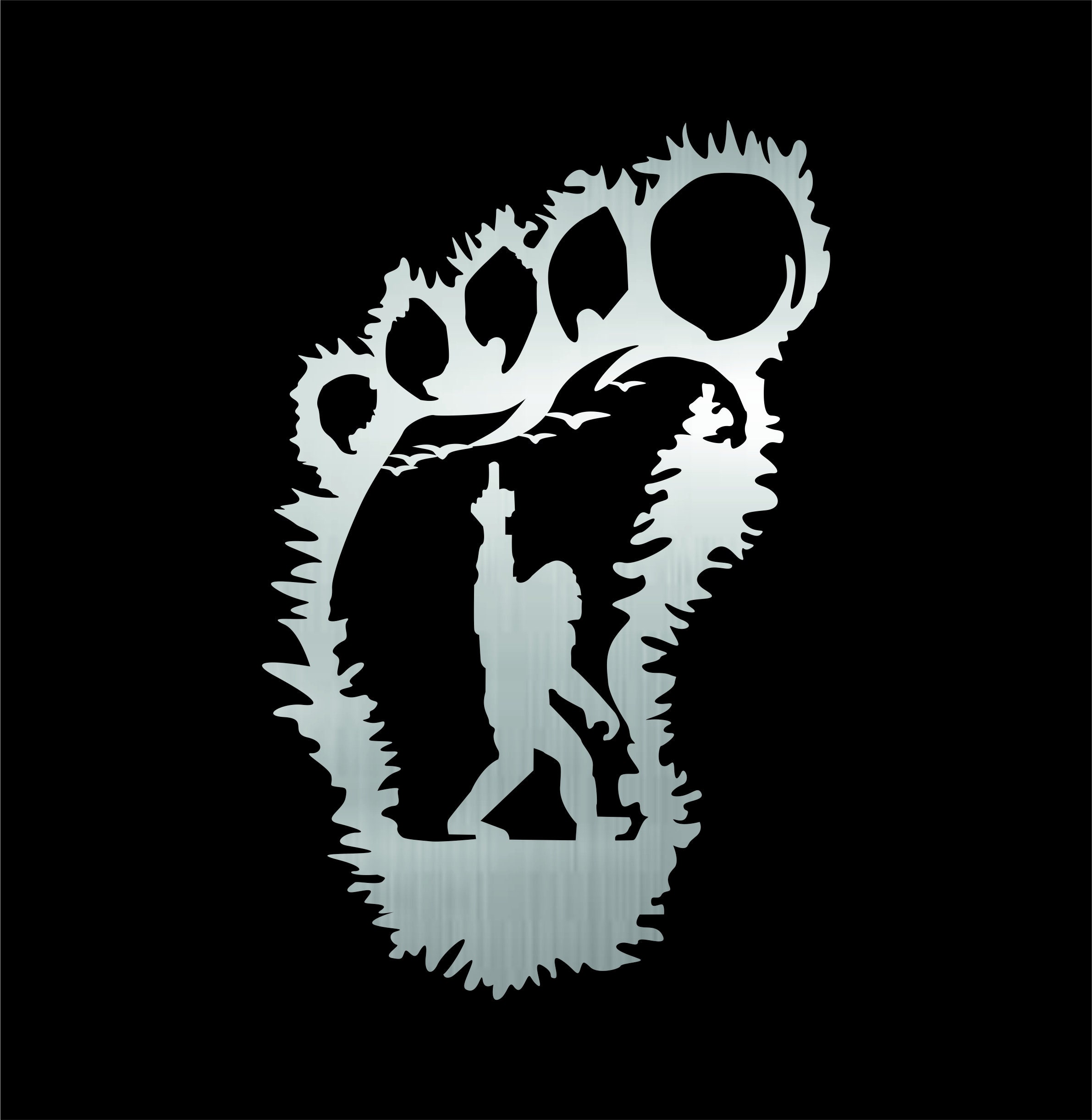 Foot Yeti Big Foot Svg Pnw Sasquatch Yeti Svg Sasquatch - Etsy