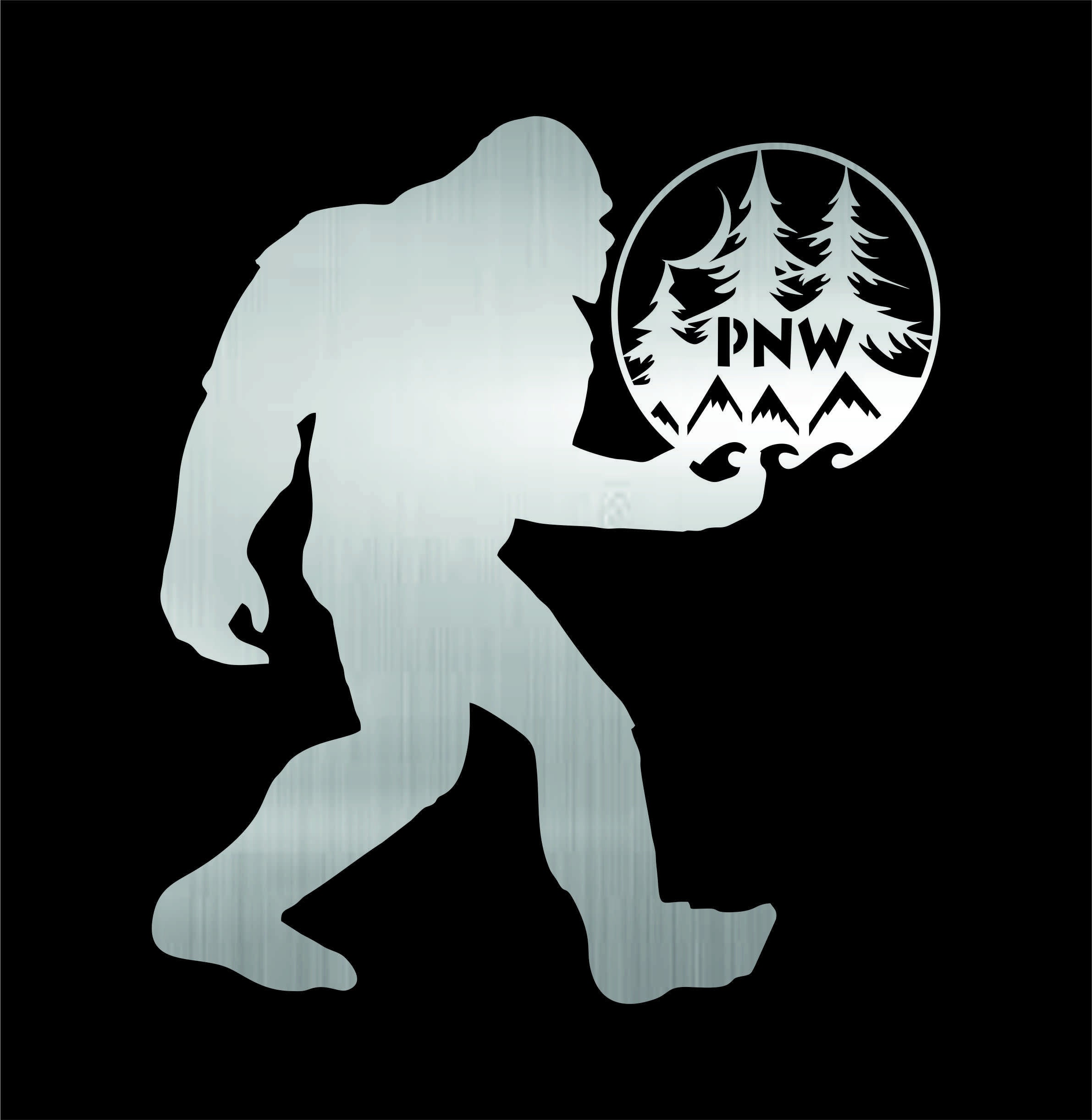 Bigfoot, Yeti, Big Foot Svg, Pnw, Sasquatch, Yeti Svg, Sasquatch Svg ...