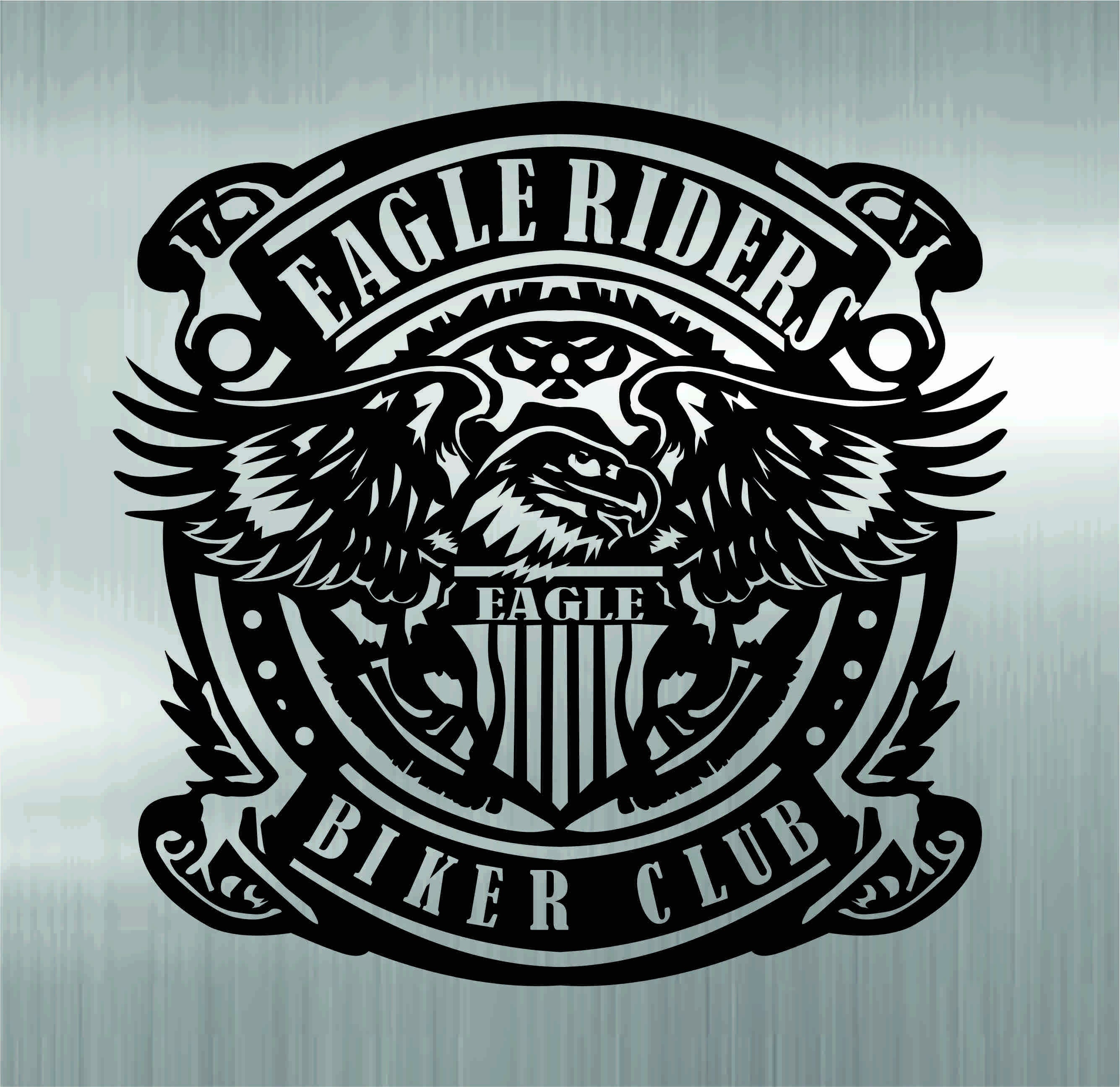 Club Bikers , Eagle ,riders, Biker, Road, Eagle Sign, Sign, Circut ...