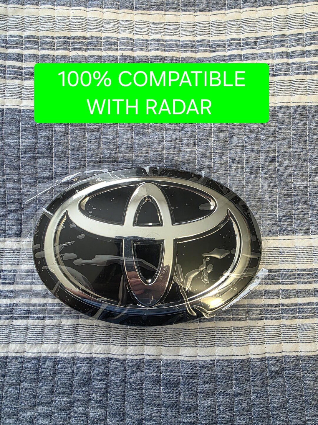 Toyota Sienna 2018 2019 2020 Front Grille Emblem Logo Radar Compatible ...