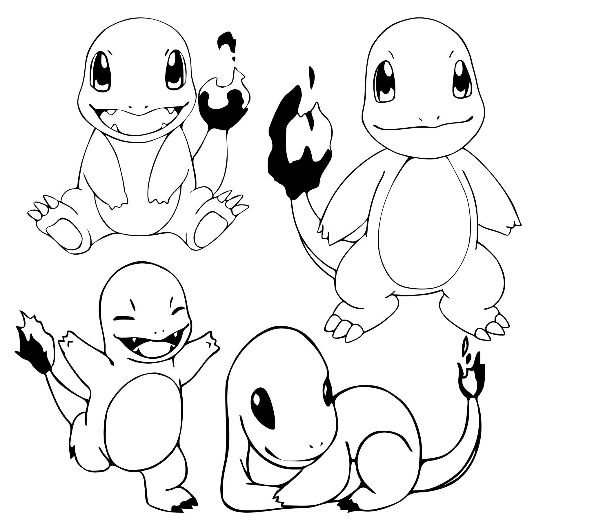 4 Charmander PNG/SVG Cutfiles for Cricut - Etsy
