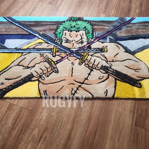One Piece Anime Rug Luffy - Etsy