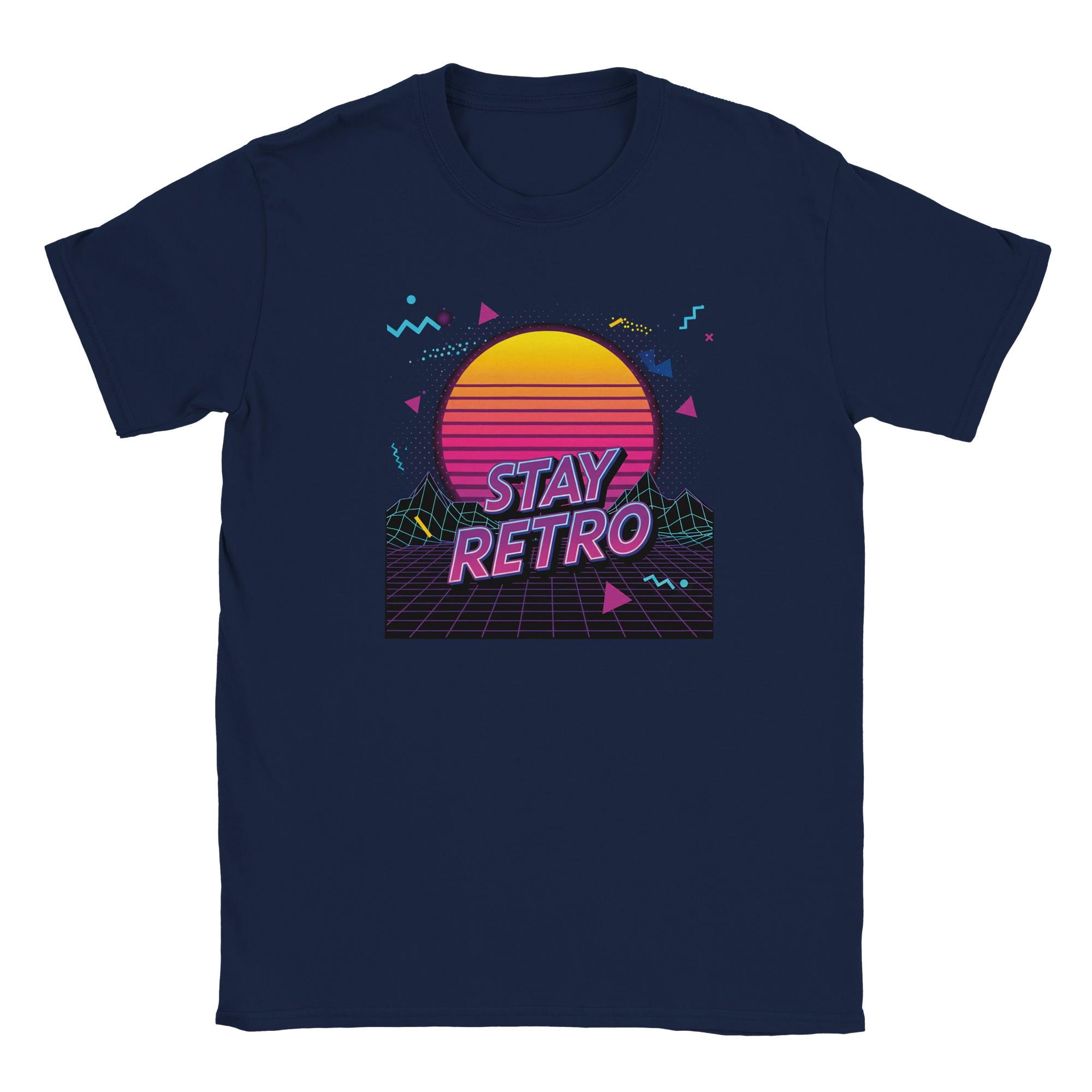 Retro 80s T-shirt: Vintage Arcade Style, Neon Pop Culture Tee - Etsy
