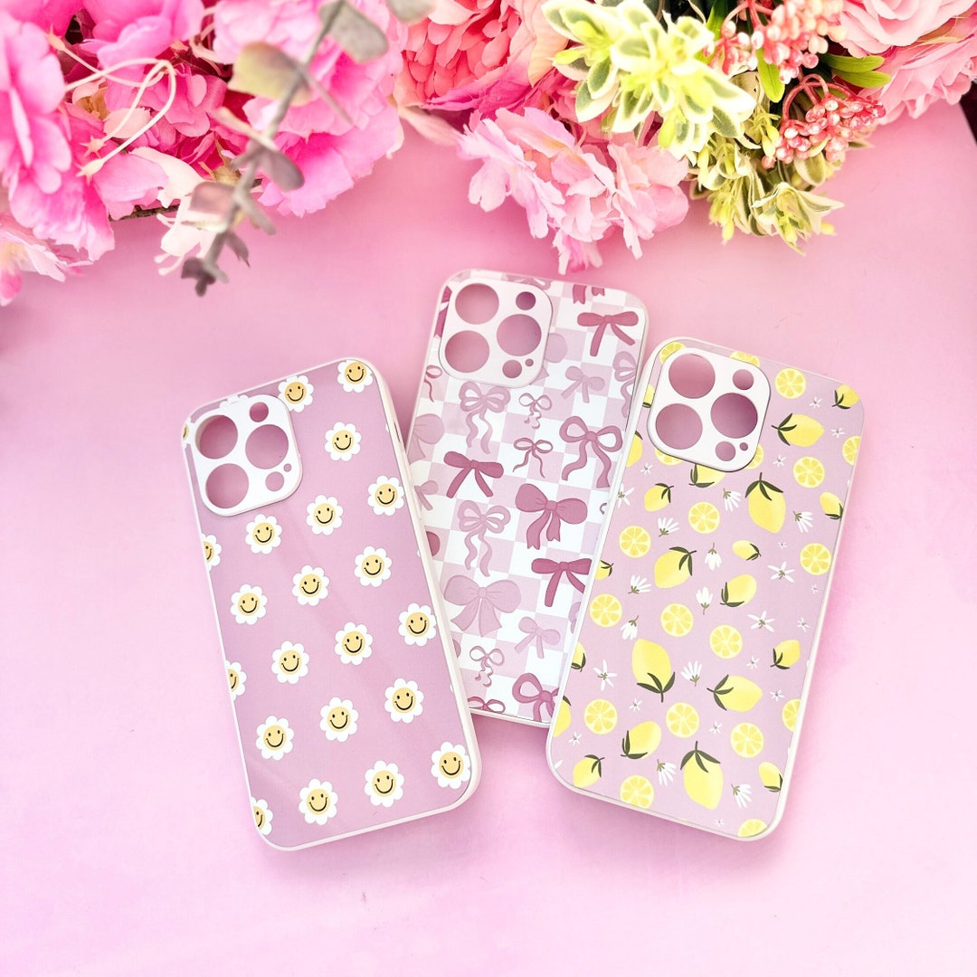 IPhone Phone Case | Cute Pink Pattern Design | Girly Gift | Pink Fun ...