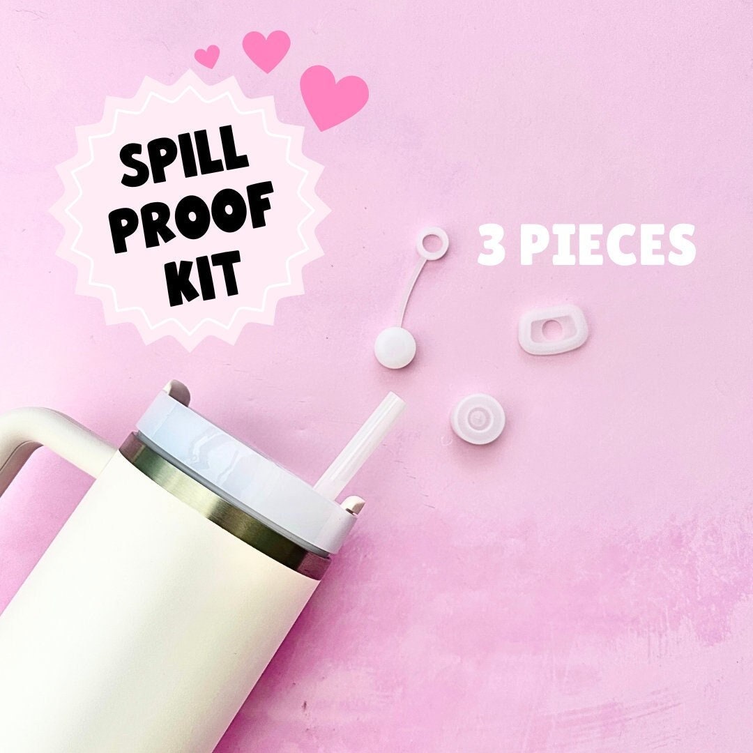 Leak Proof Tumbler Accessories | Silicone Straw Cup Inserts | Cup Spill ...
