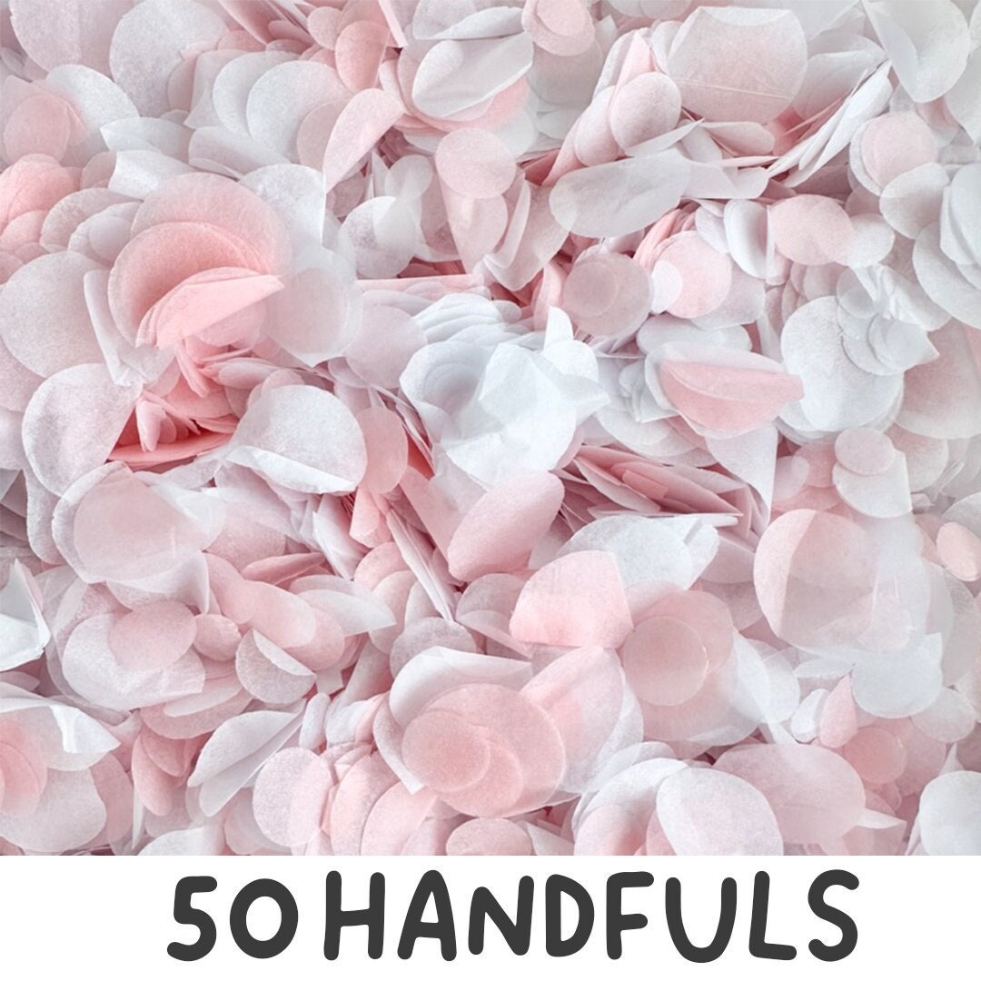 50 Guests Confetti Package | Wedding Confetti, Packets & Stickers ...