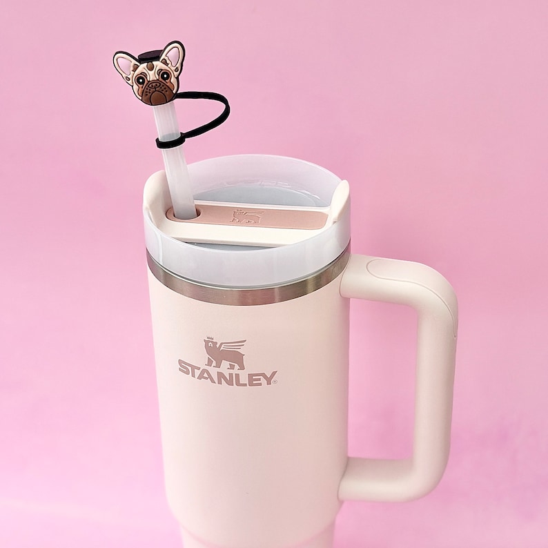 Straw Tumbler Frenchie | French Bulldog | Dog Cup Straw Cover ...