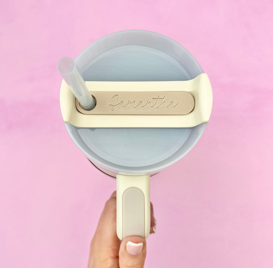 Personalised Tumbler Topper | Cup Topper Name | Personalised Mug Topper ...