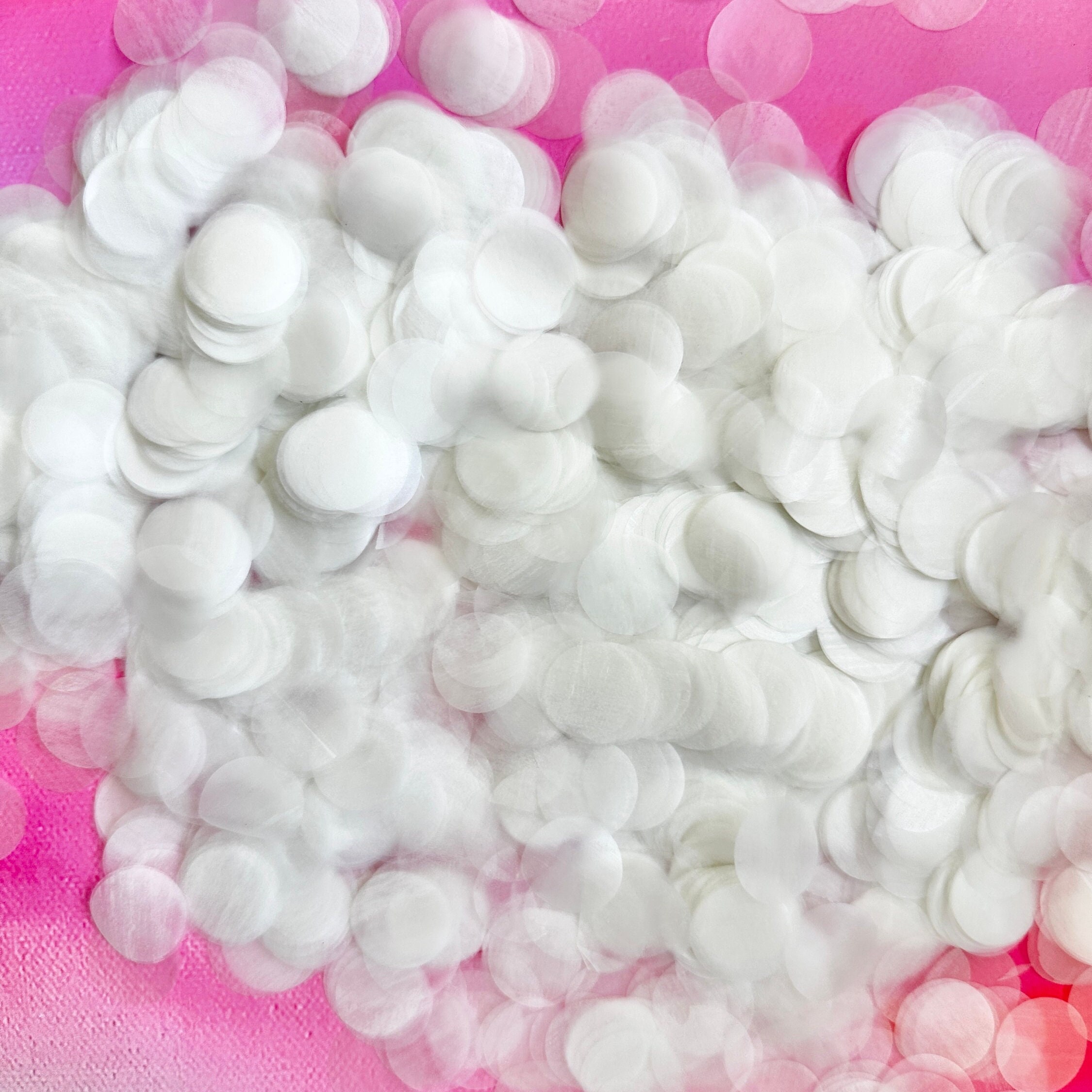 White Wedding Confetti Water Soluble Wedding Confetti - Etsy UK