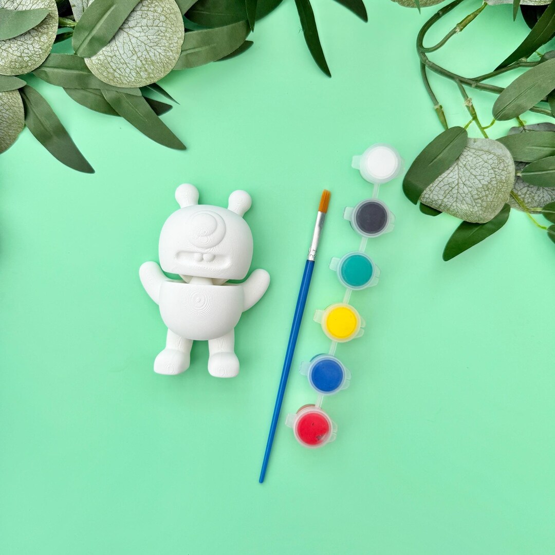 Paint Your Own Fidget Alien Monster Christmas DIY Activity Kit Flexible ...