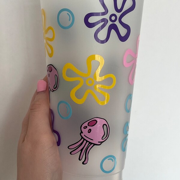 Spongebob Cup Etsy