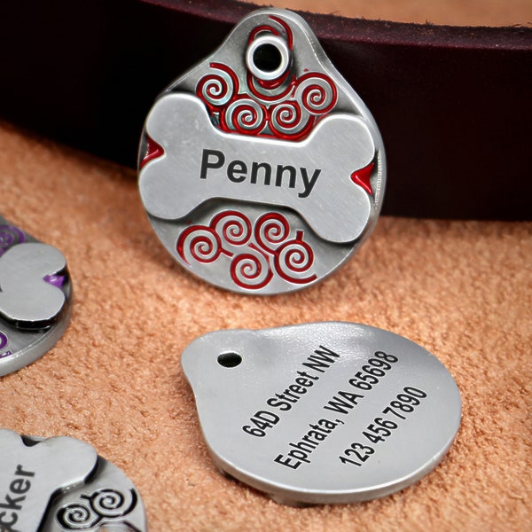 Small Dog Tag - Etsy