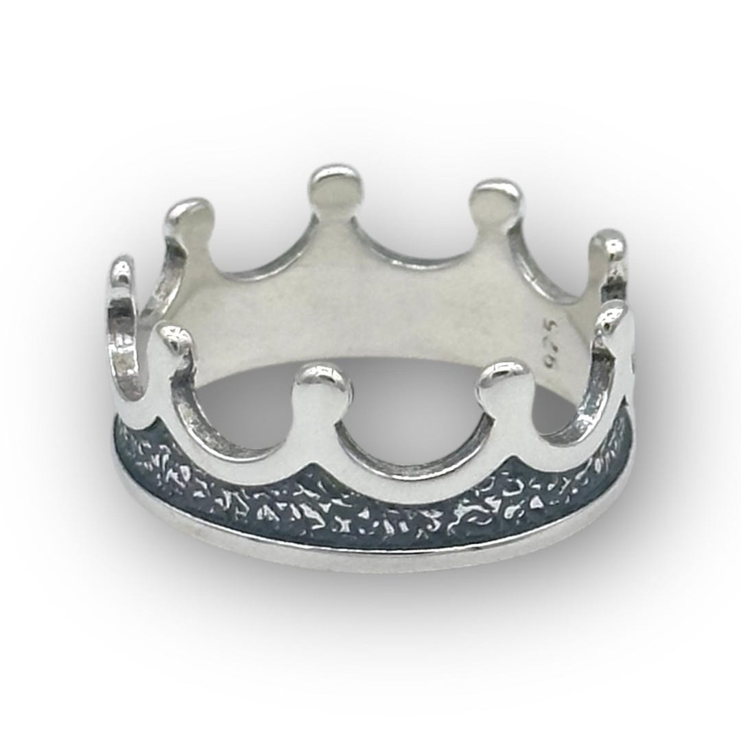 Crown Sterling Silver Ring | Royalty-inspired Jewelry for All Occasions ...
