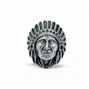 Native American Ring | Silver Apache Jewelry for Men&women | Indian ...